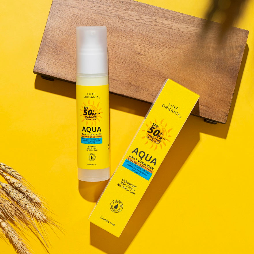 Aqua Daily Sunscreen SPF50+ PA+++ 50ml – herSkin